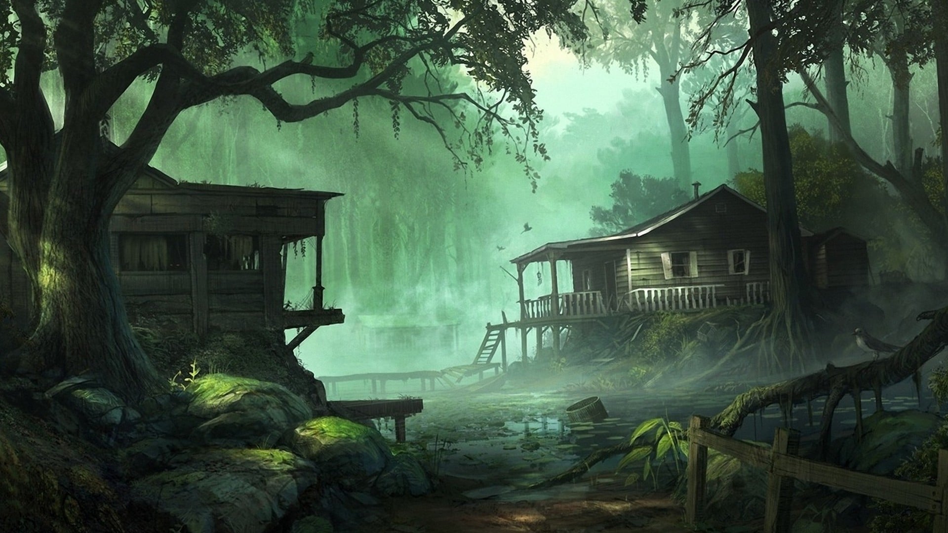 Dark Green Nature Wallpapers 2k wallpapersbin